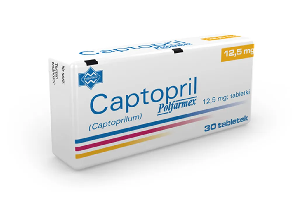 Captopril Polfarmex 12,5 mg - Polfarmex S.A.